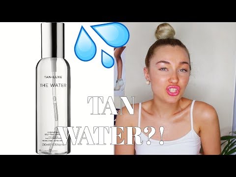 TAN WATER TRY TEST | Tan Luxe The Water Review