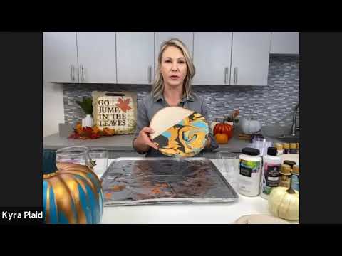 Online Class: Fall Paint Pouring | Michaels