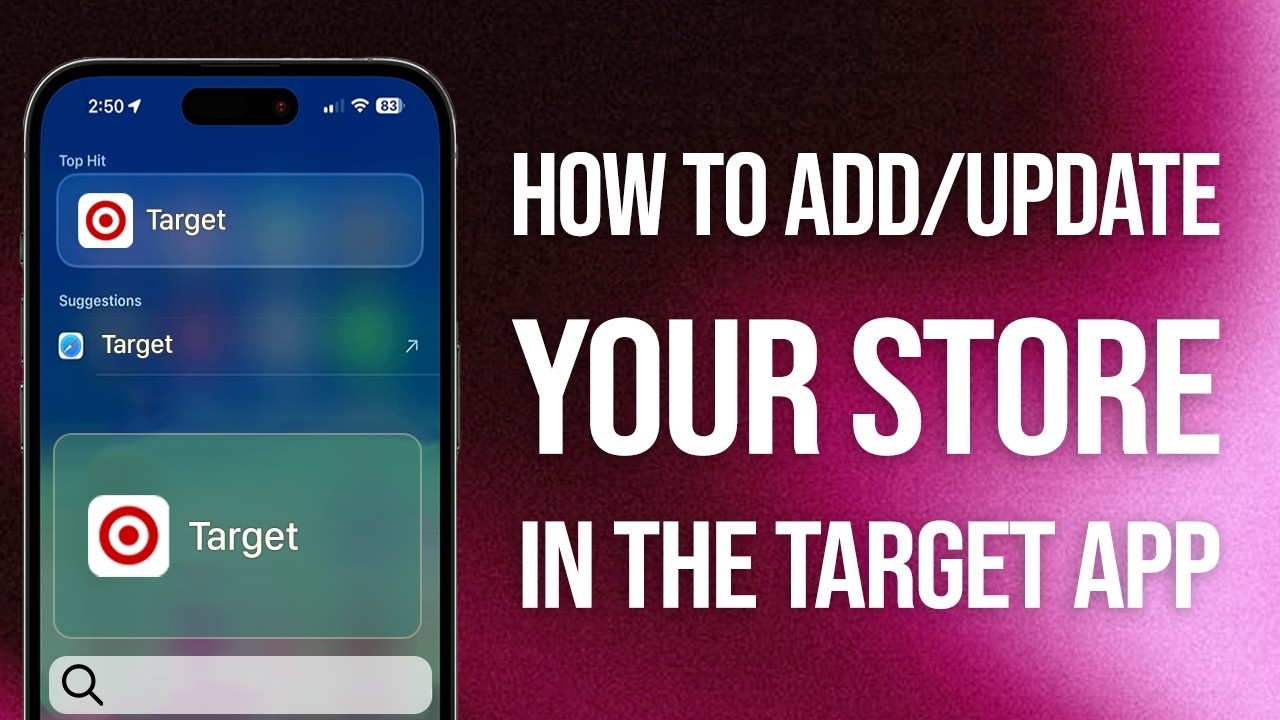 How To Add Update Your Store In The Target App: Easy Guide!