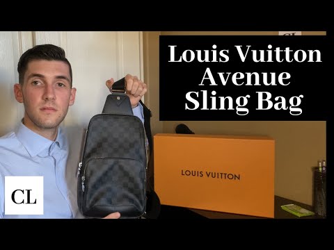 Louis Vuitton Avenue Sling Bag Unboxing/Review
