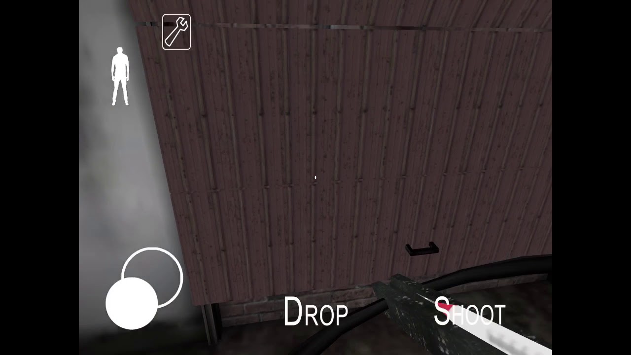Granny Opening Garage Door And Driving Away