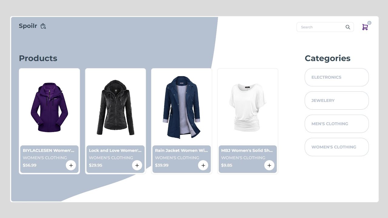 React Shopping App | React Modern ecommerce | React Shopping Cart with Context Api | Shopping App