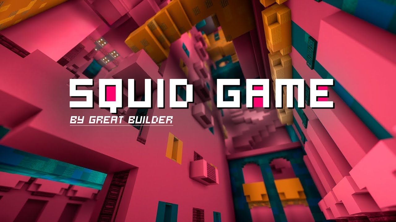 Squid Game in Minecraft | Full map | Full game mechanics