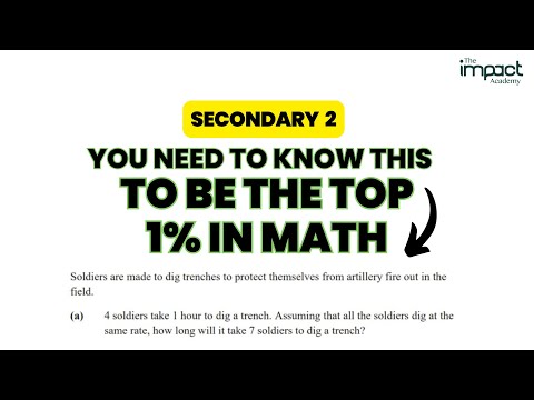 Sec 2 Inverse and Direct Proportion - 52 Min of Tutorial For Aspiring Students (In-Depth)