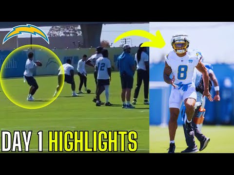 The Los Angeles Chargers OTAs Look DIFFERENT... | Day 1 Highlights |