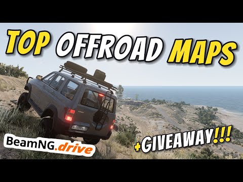 Best Offroad Maps for BeamNG Drive + 10K GIVEAWAY!