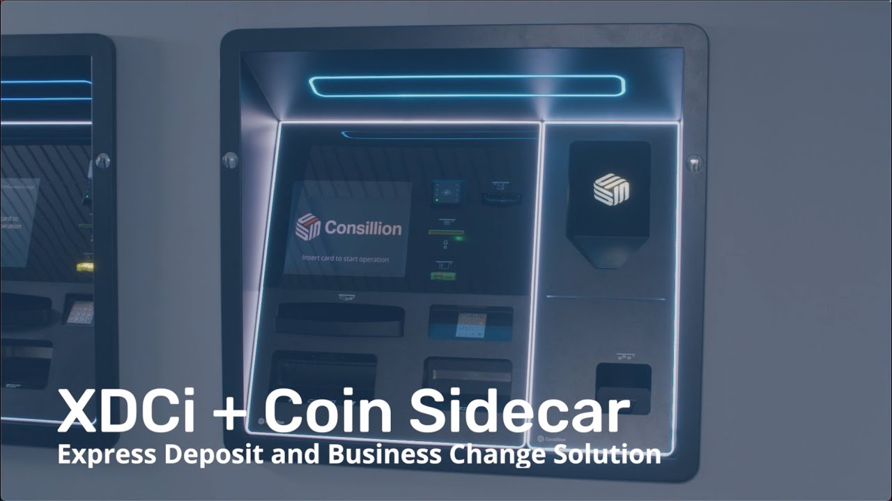 XDCi-NC Combination Solution + Coin Sidecar (TTW) | Consillion Self-Service Banking