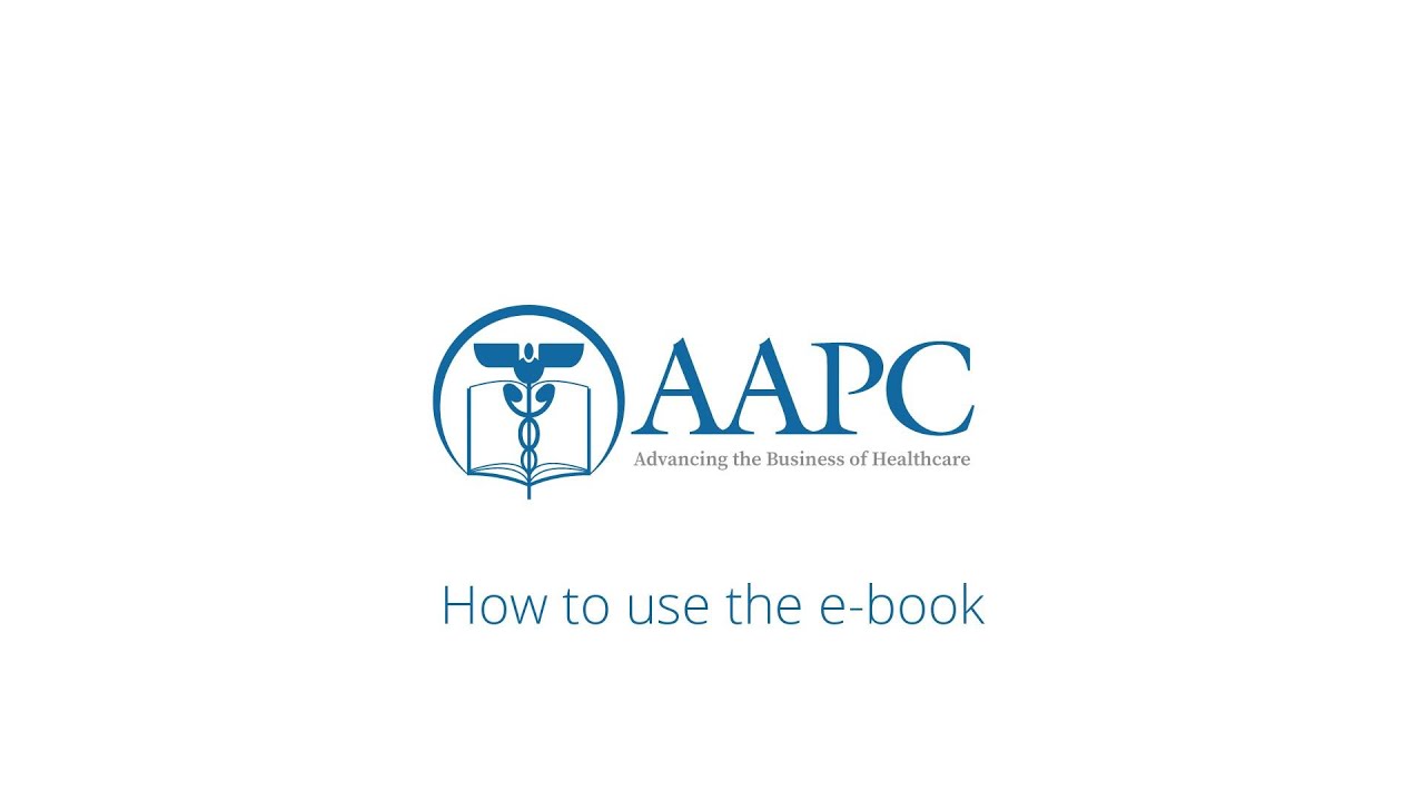 How to use the AAPC E-Book app