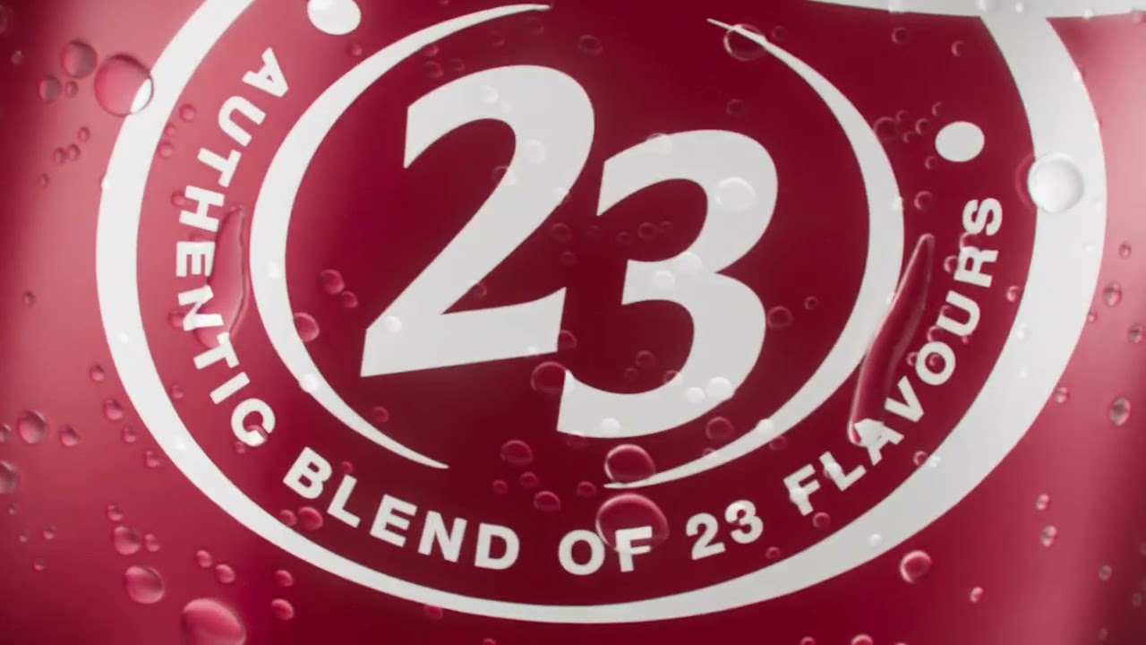 Dr Pepper® - A unique blend of 23 flavours.