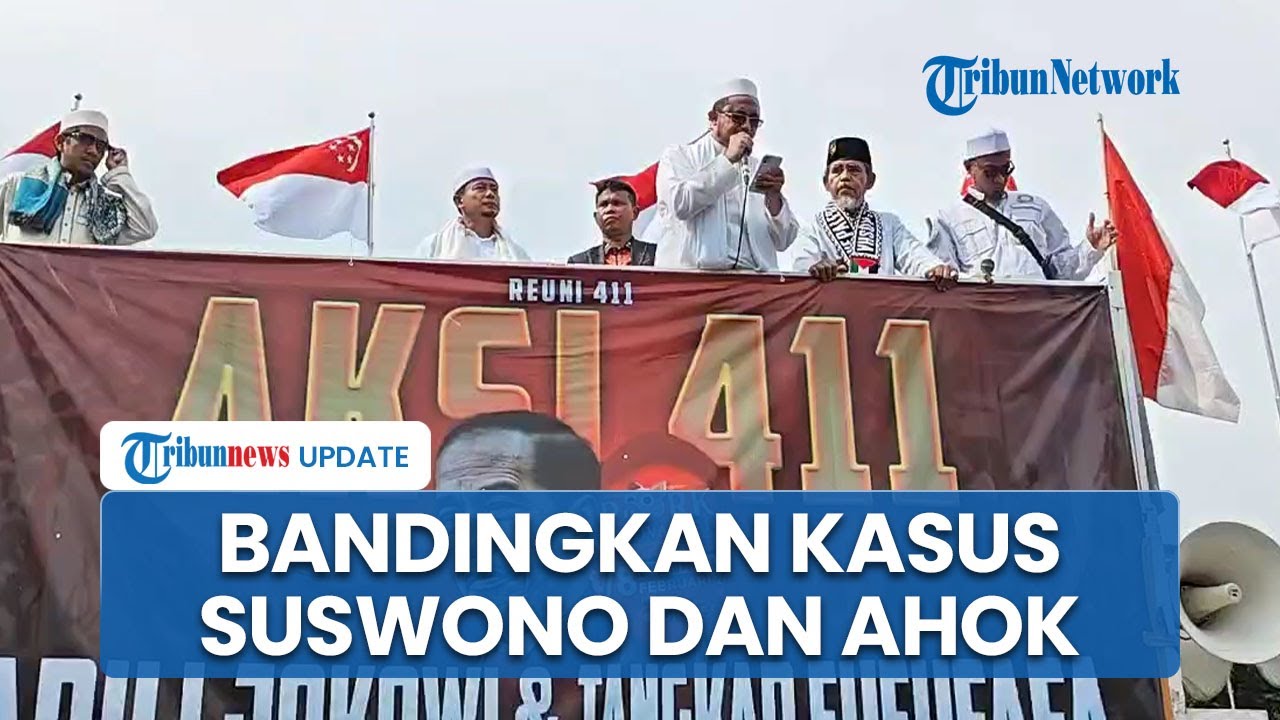 Bandingkan Kasus Penistaan Agama Ahok dan Suswono saat Reuni 411, Ketum ...