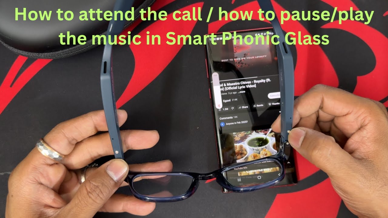 Lenskart Phonic SmartGlasses Functions & Buttons explained