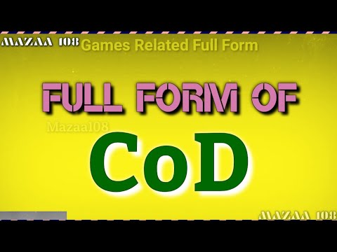 Full Form of CoD | CoD full form | CoD means | CoD Stands for | CoD का फुल फॉर्म | CoD | #Shorts