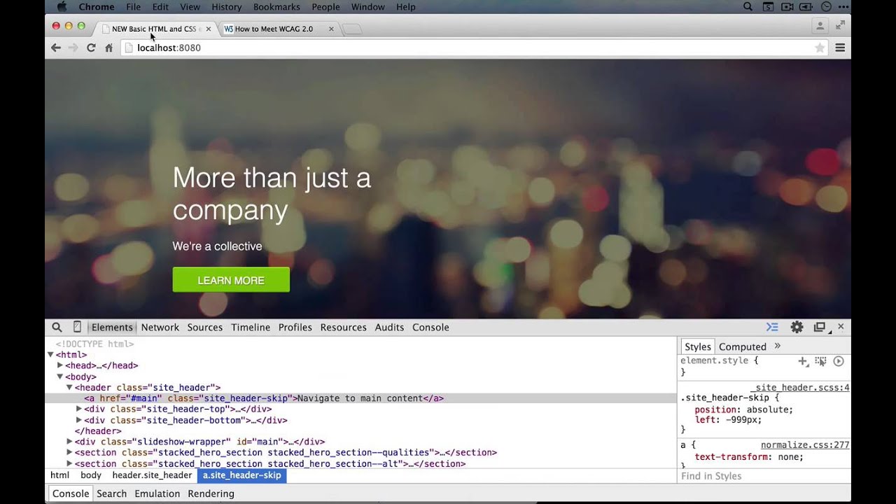 554. How to use Chrome's Accessibility Developer Tools to audit a site for accessibility