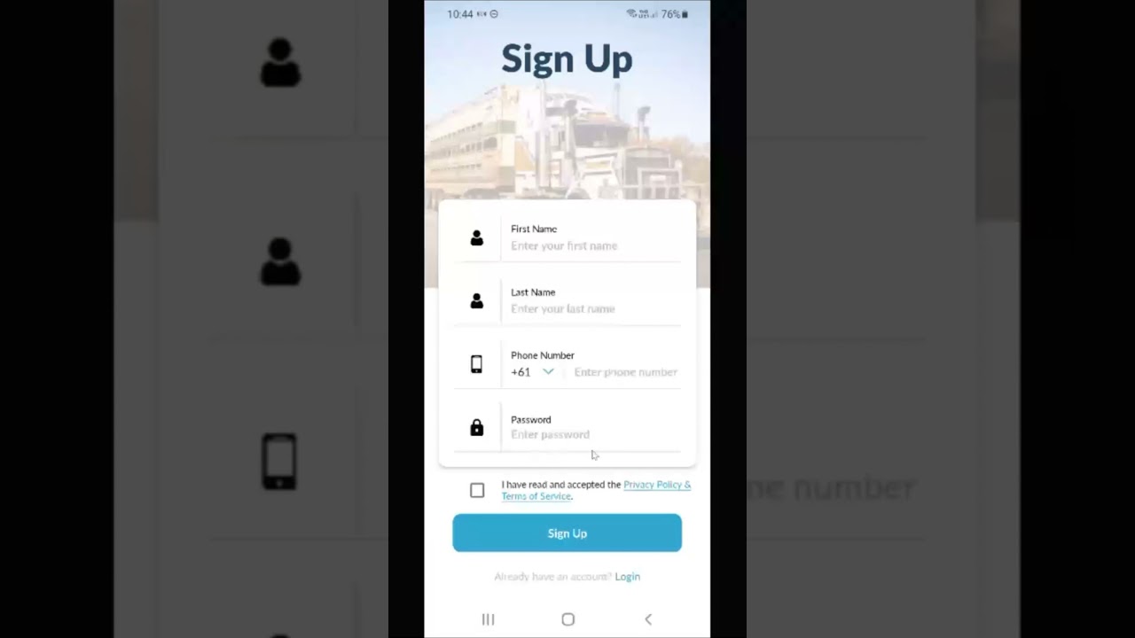 Hubfleet Signup