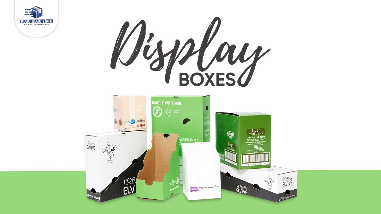Custom Printed Display Boxes | Display Boxes With Free Designing Free Templates Free Shipping #Boxes