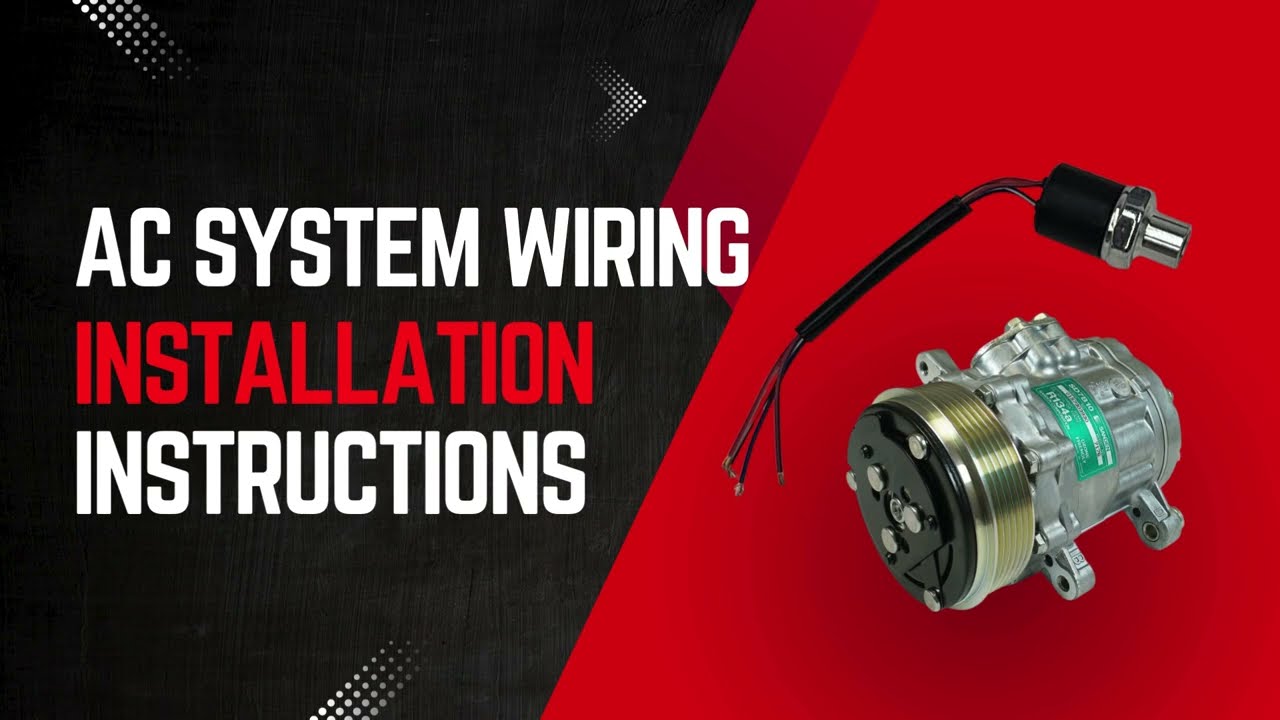 Kwik Performance AC System Trinary Switch Wiring Instructions