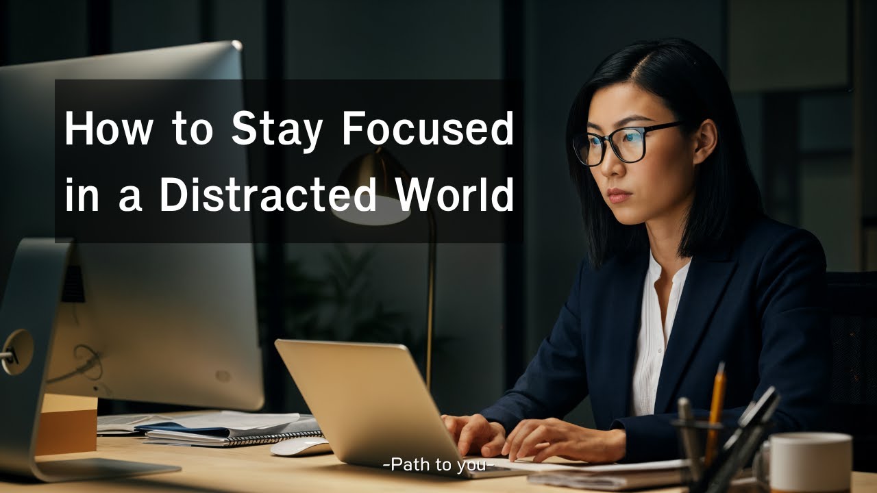 How to Stay Focused in a Distracted World | Path to You