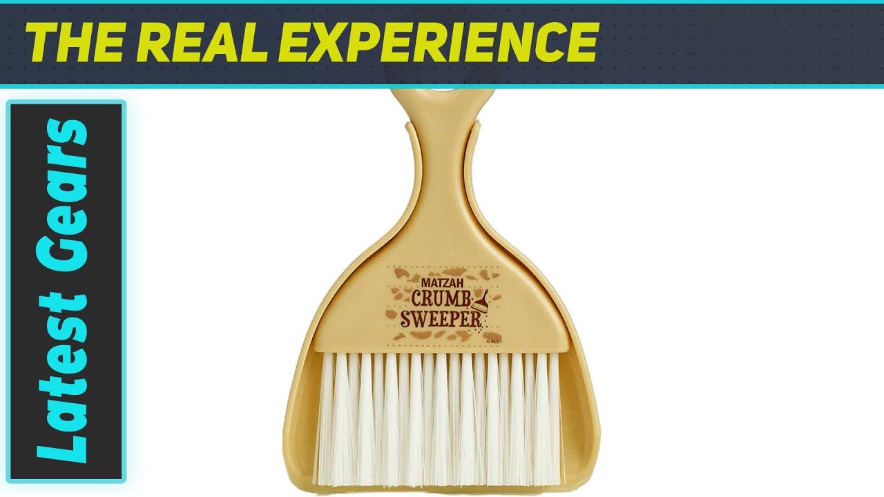 Rite Lite Passover Matzah Crumb Sweeper - The Best Seder Table Companion!