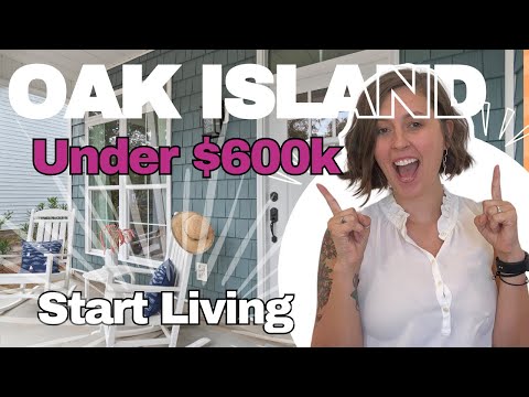 Oak Island Real Estate • Beach Cottage Under $600 • Oak Island NC • Tranquil Neighborhood