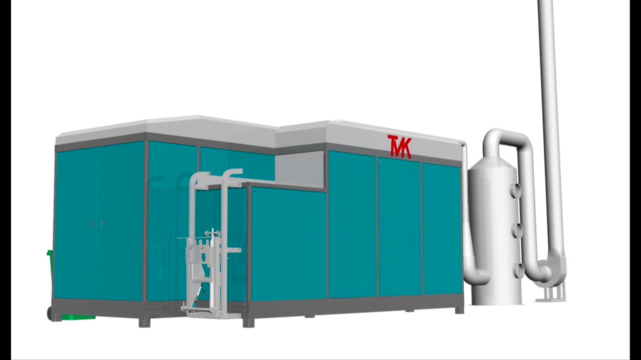 TMK Food Waste Composting Machine | Green Technology for a Cleaner Future