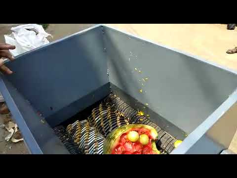 Organic Waste Shredding Machine - Food Waste Shredder Latest Price ...