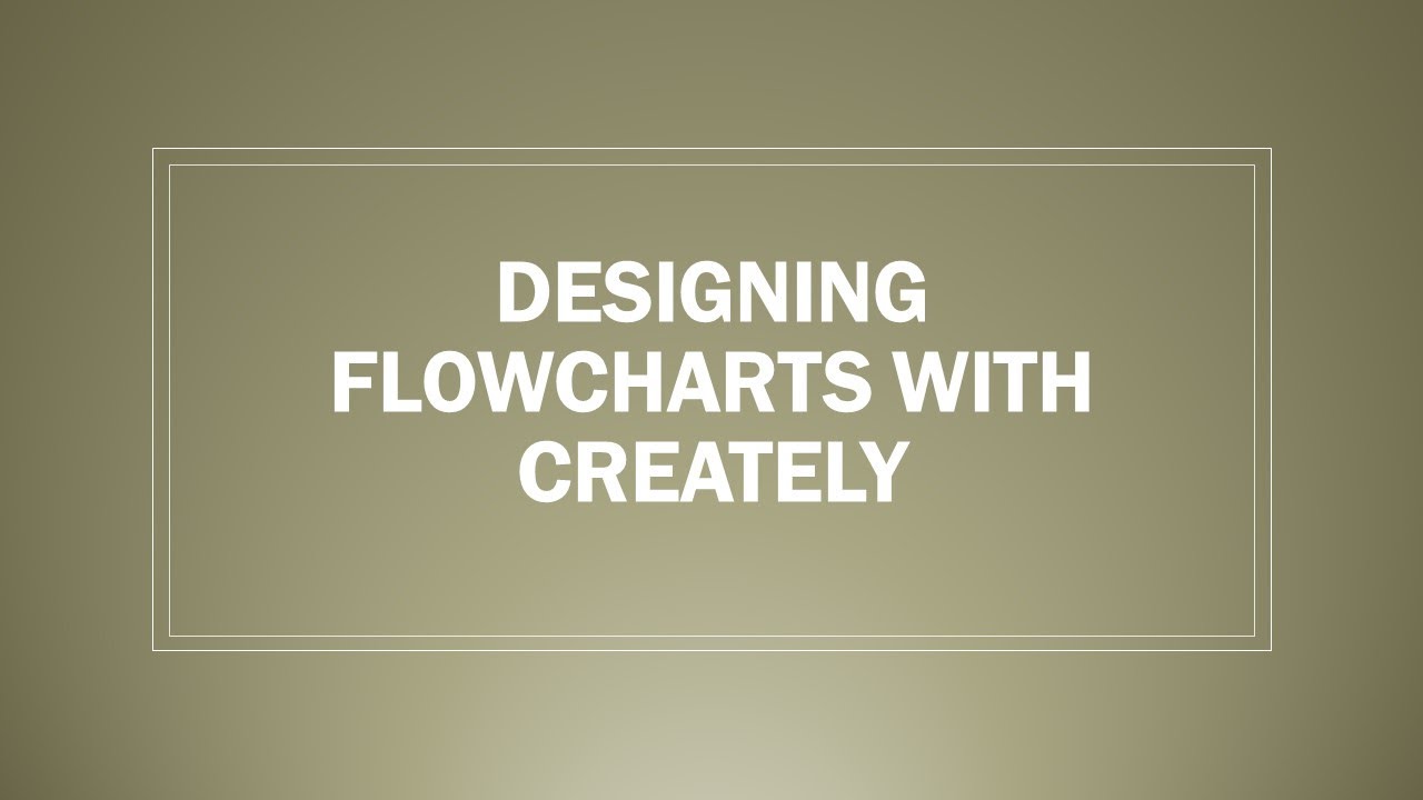 Creately Flowchart Tutorial (Instructional Design)