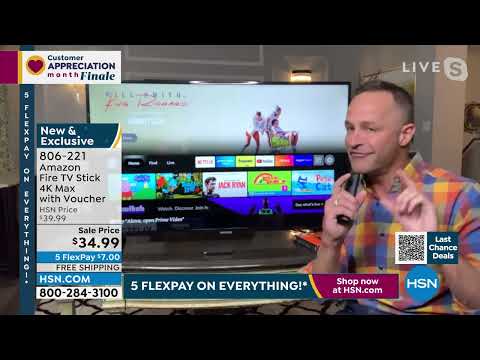 Amazon Fire TV Stick 4K Max with Software Services Vouch...