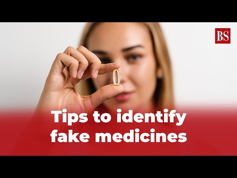 Tips to identify fake medicines