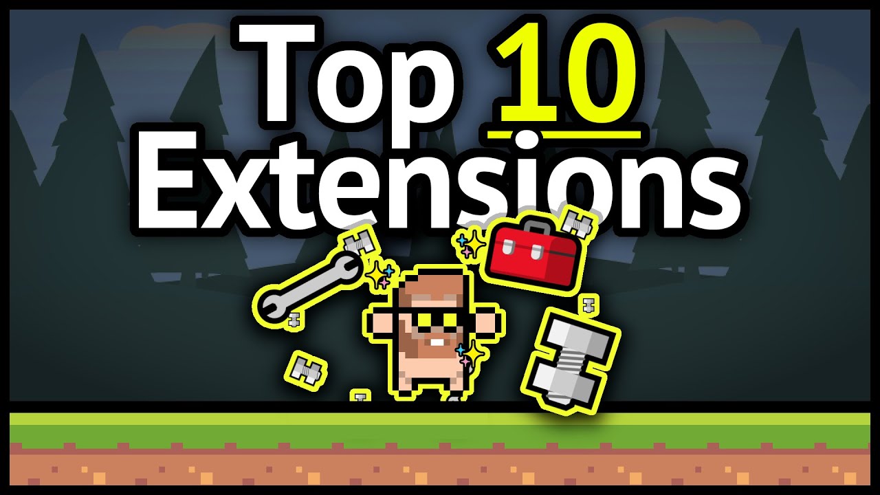 The 10 BEST Game Development Extensions - With GDevelop