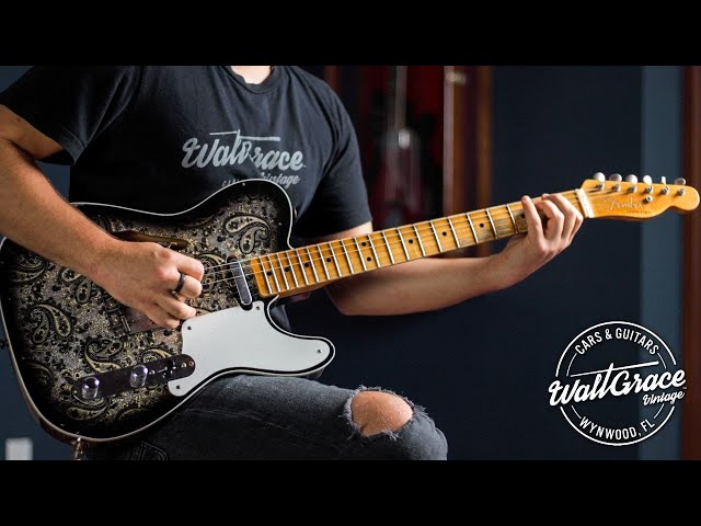 Fender Double Esquire Telecaster Paisley Thinline- RARE | Guitars ...