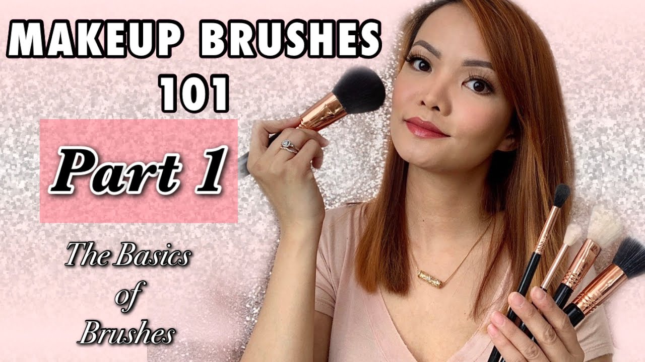 MAKEUP BRUSHES 101 | Part 1 The Basics of Makeup Brush | MAKEUP BASICS 101 Series | Wayne K Artistry