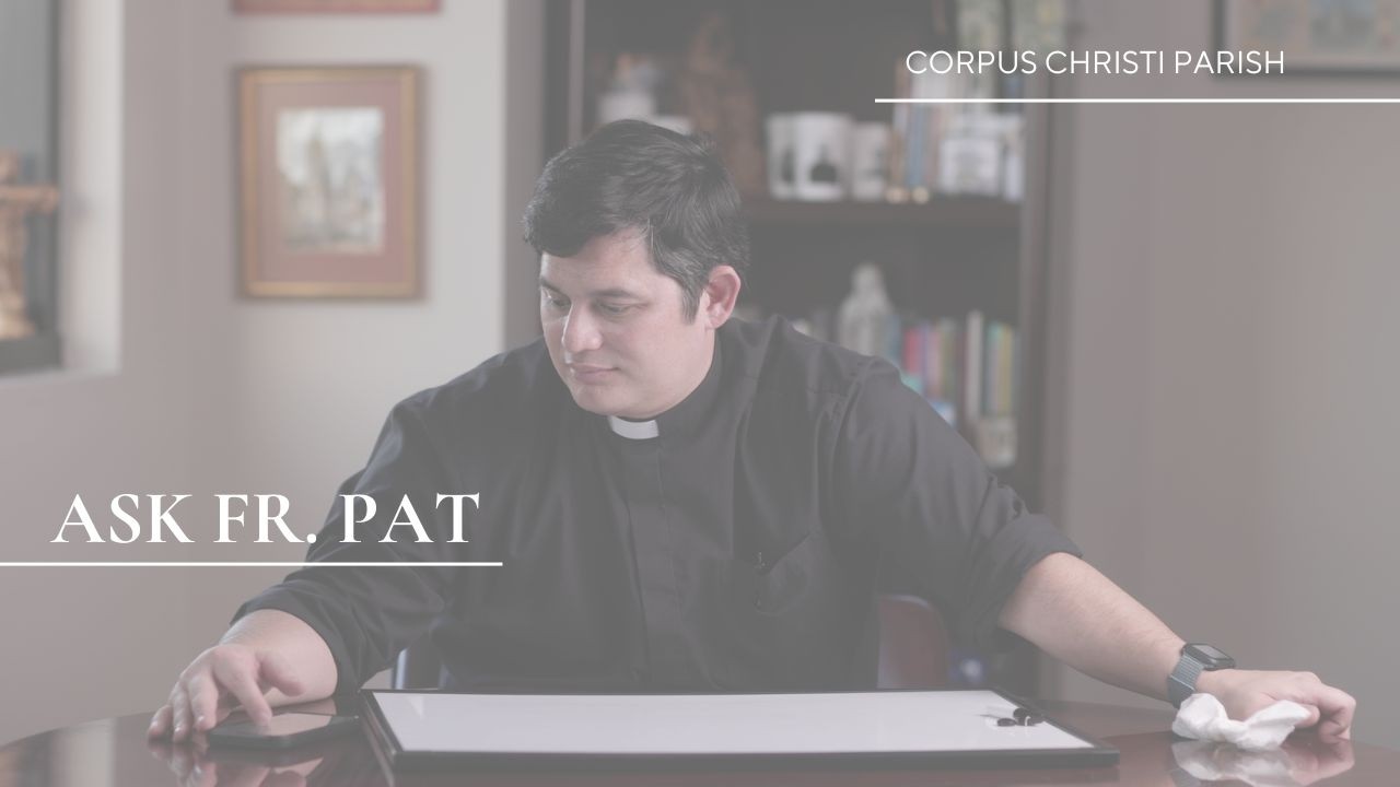 Ask Fr. Pat: Submit Your Questions