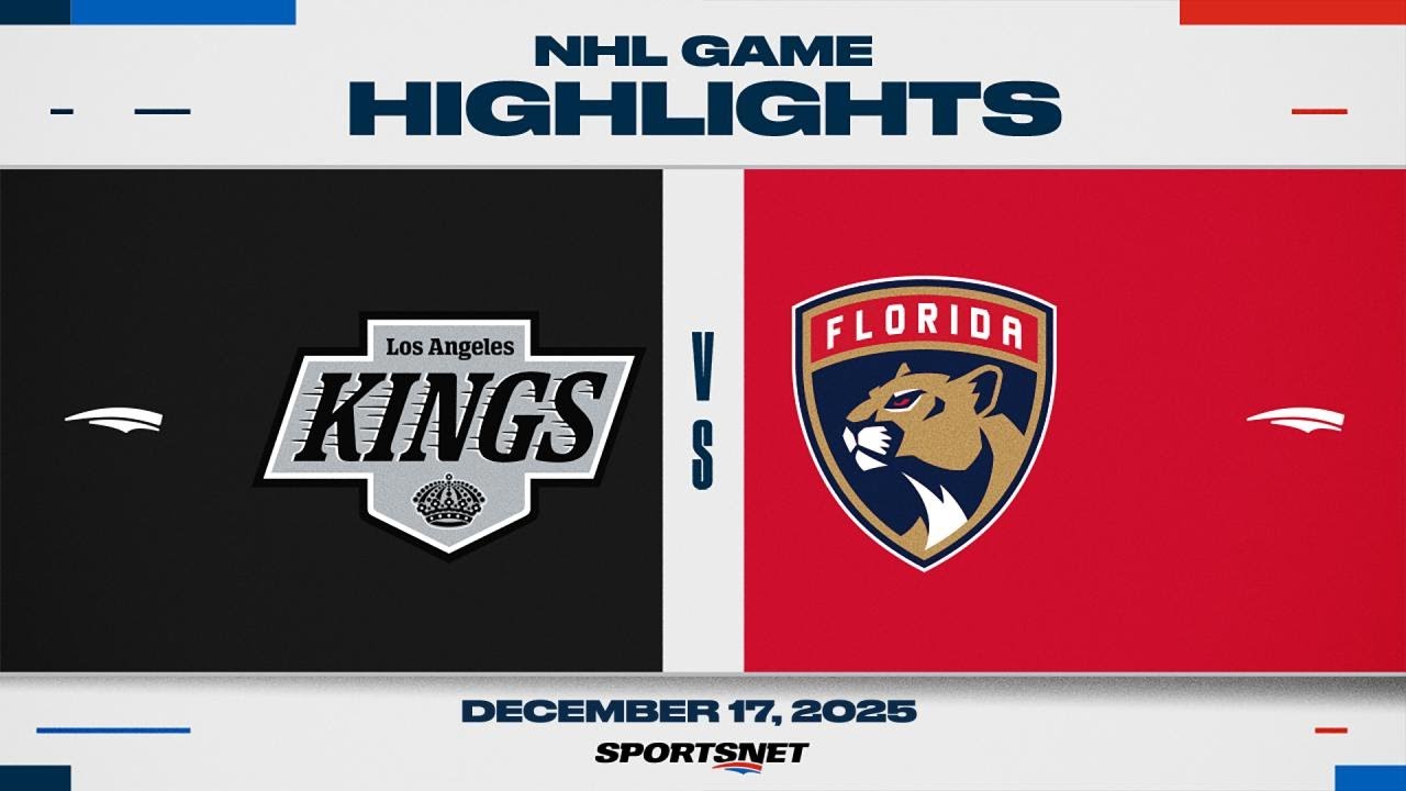 NHL Highlights | Kings vs. Panthers - December 17, 2025
