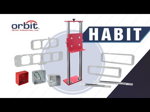 Orbit's Height Adjustable Box Installation Template (HABIT)