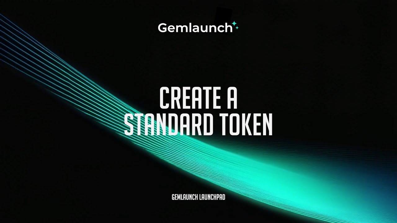 How to Create a Standard Token