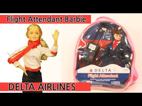 Did you see that Barbie Doll from DELTA AIRLINES Flight Attendant?