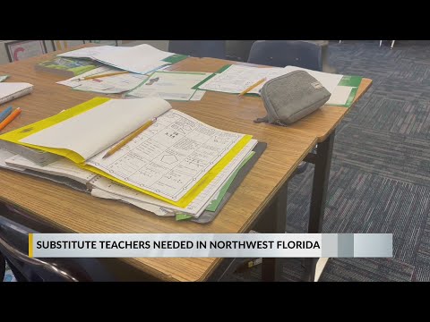 Substitute teachers needed in Northwest Florida