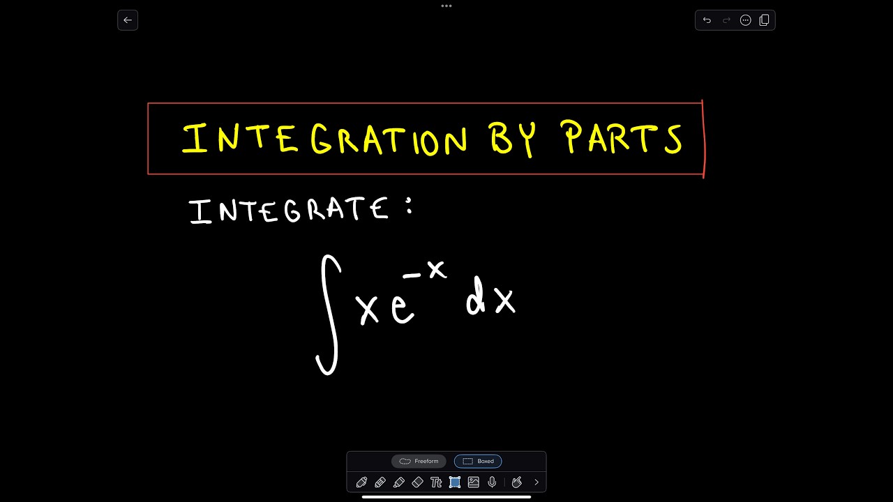 ❖ Integration by Parts ❖