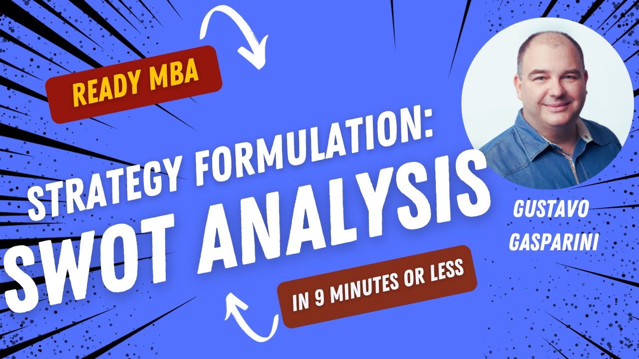 Strategy Management - SWOT Analysis (Video #59)