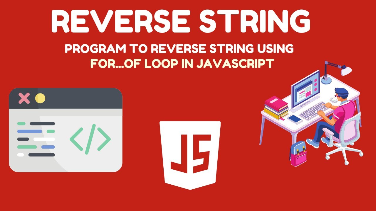#Javascript #ReverseString Program To Reverse String Using JavaScript for...of Loop  (Hindi)