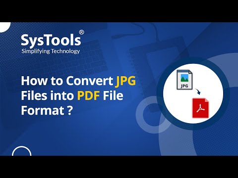 JPG to PDF Converter Tool by SysTools | Bulk Convert JPG Files to PDF | Best JPG to PDF Converter