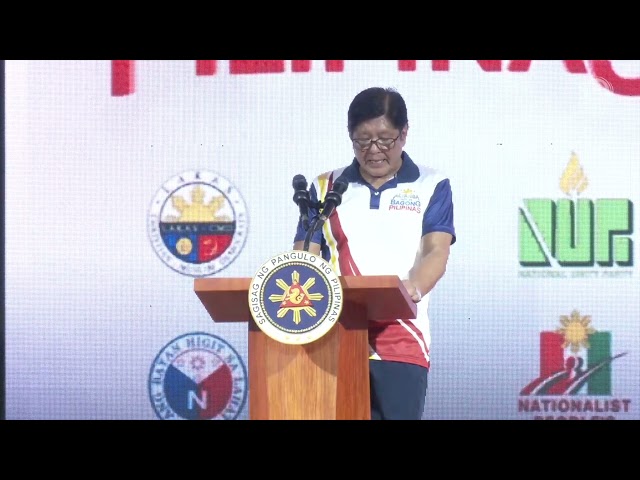 Marcos revives unity call, P20/kilo rice in last pitch for Alyansa ...