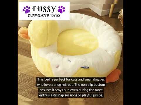 Quirky Duck Doughnut Pet Bed
