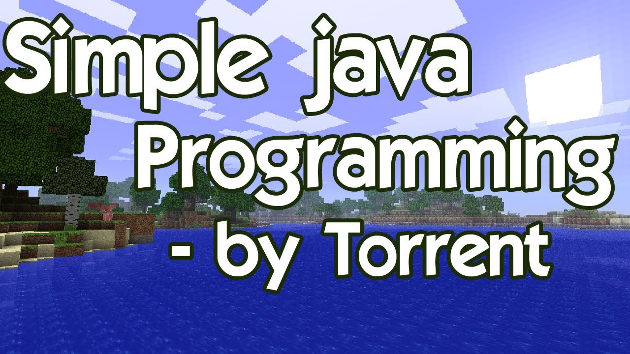 Simple Java Plugin Programming  Tutorial - Episode 1 - Needed Resources.