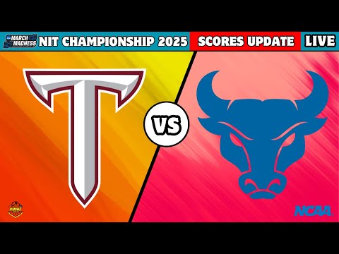 Troy vs Buffalo Women's Basketball | NCAA Women's NIT Championship 2025 Live Score Update today