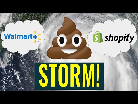 Walmart Stock & Shopify Stock getting CRUSHED! Why? SHOP valuation analysis!