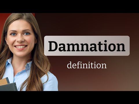Damnation | DAMNATION meaning