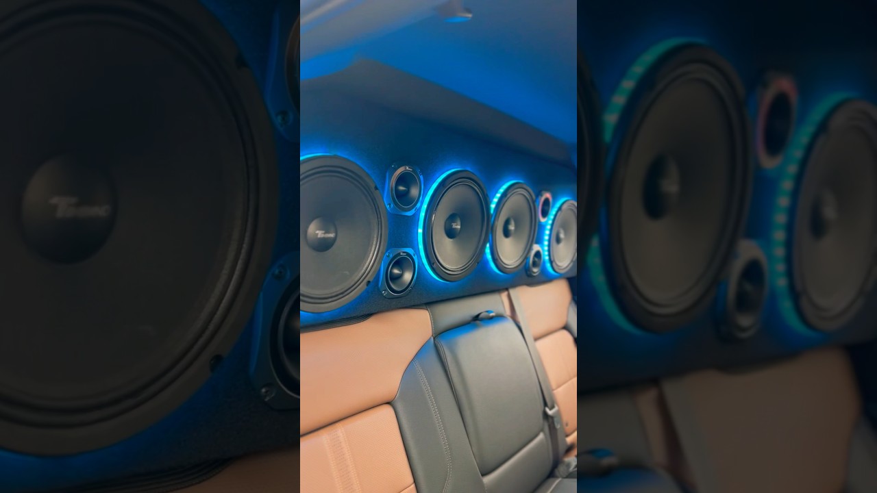 Silverado with CRAZY sound system