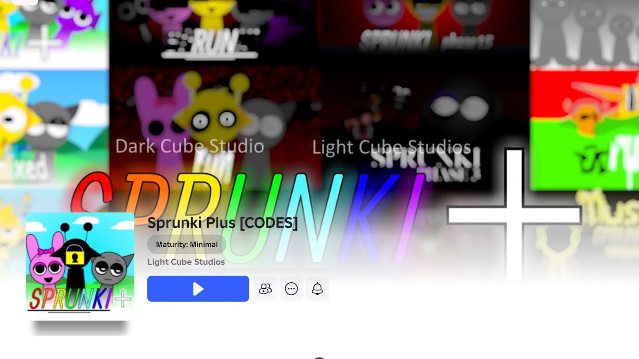 Sprunki Plus [CODES]