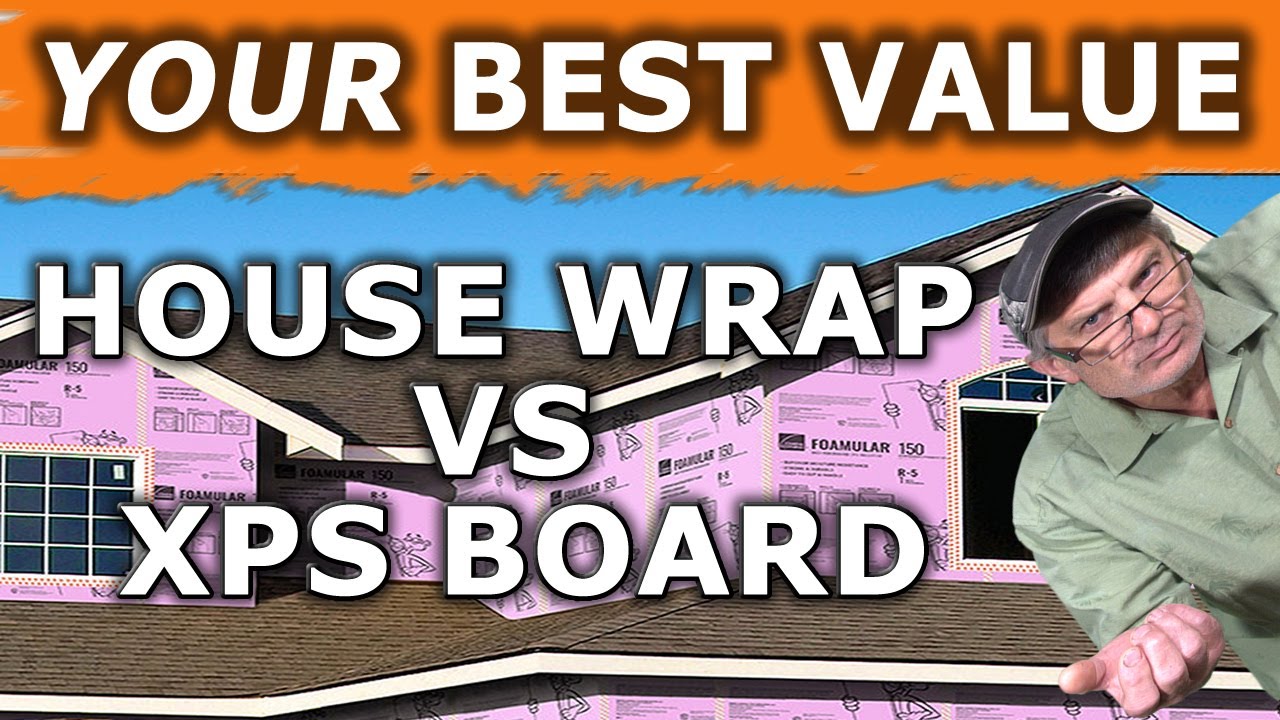 Tyvek - House Wrap - Fanfold - XPS Foam Board Insulation - (Best Value)